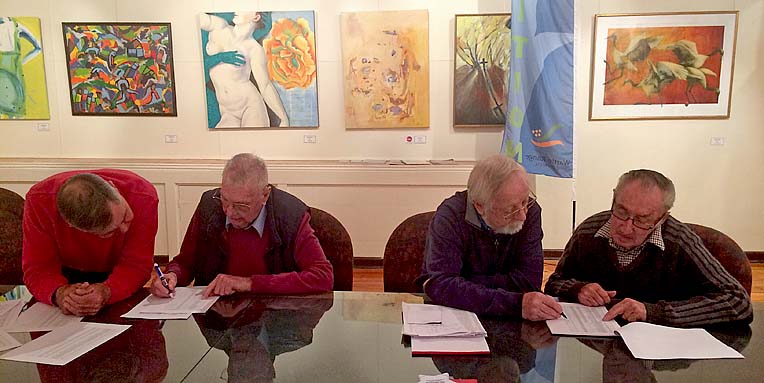 Soldier commemoration - The Border Watch