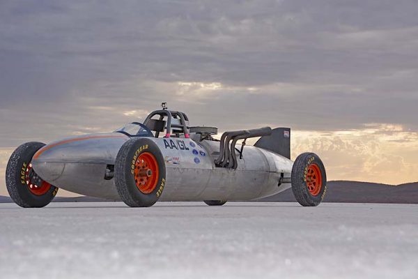 Custom land speed race car - The Border Watch