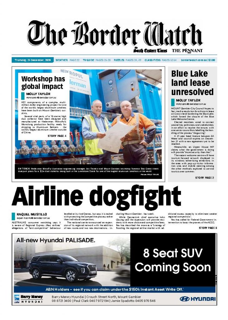 The Border Watch – 24th December 2020 - The Border Watch