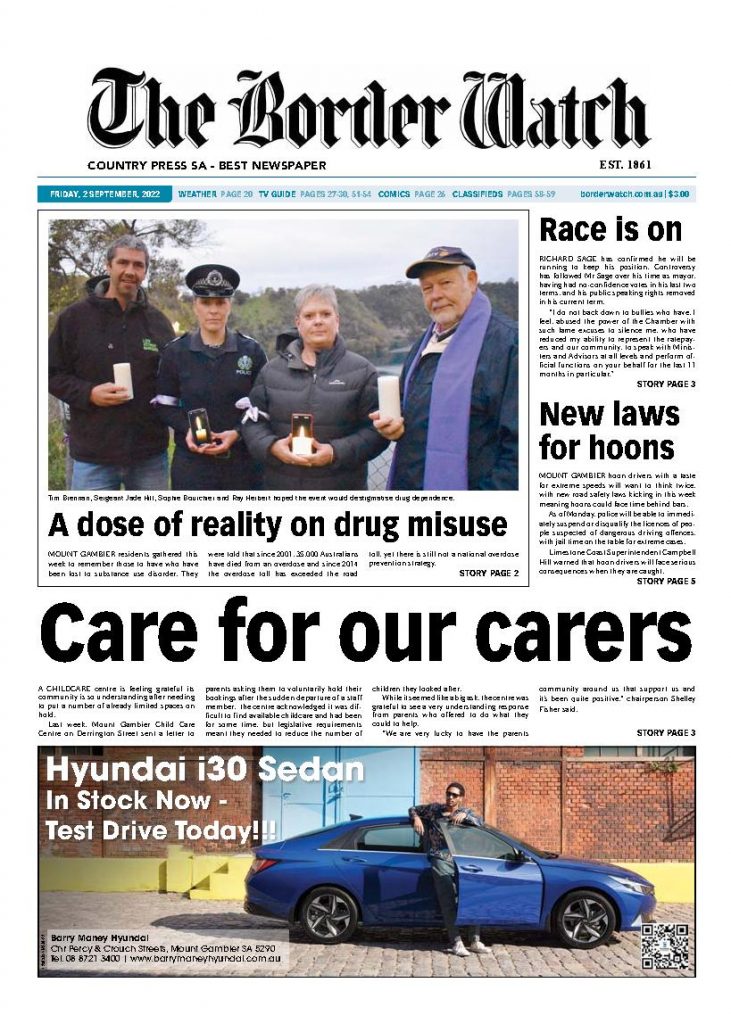 The Border Watch - 2nd September 2022 - The Border Watch