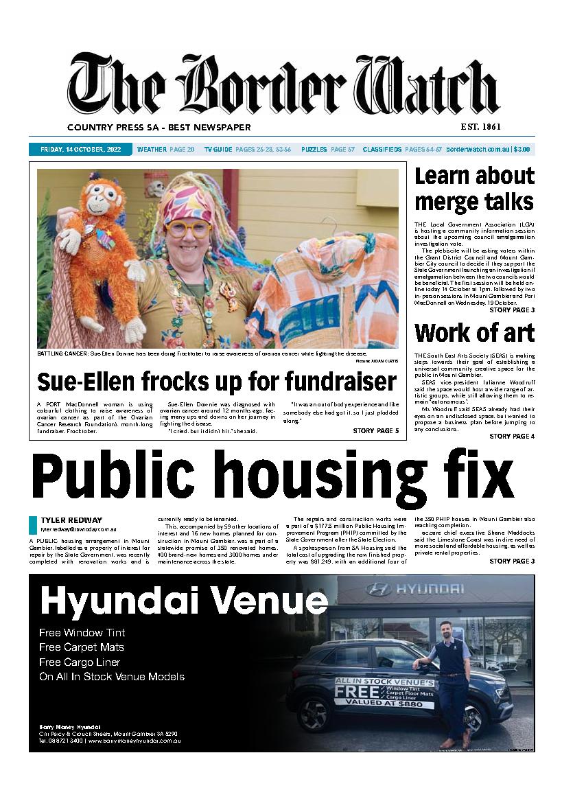 The Border Watch - 14th October 2022 - The Border Watch