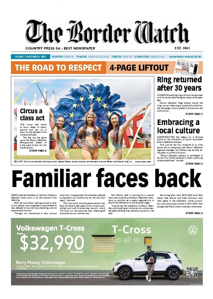 The Border Watch - 2nd December 2022 - The Border Watch