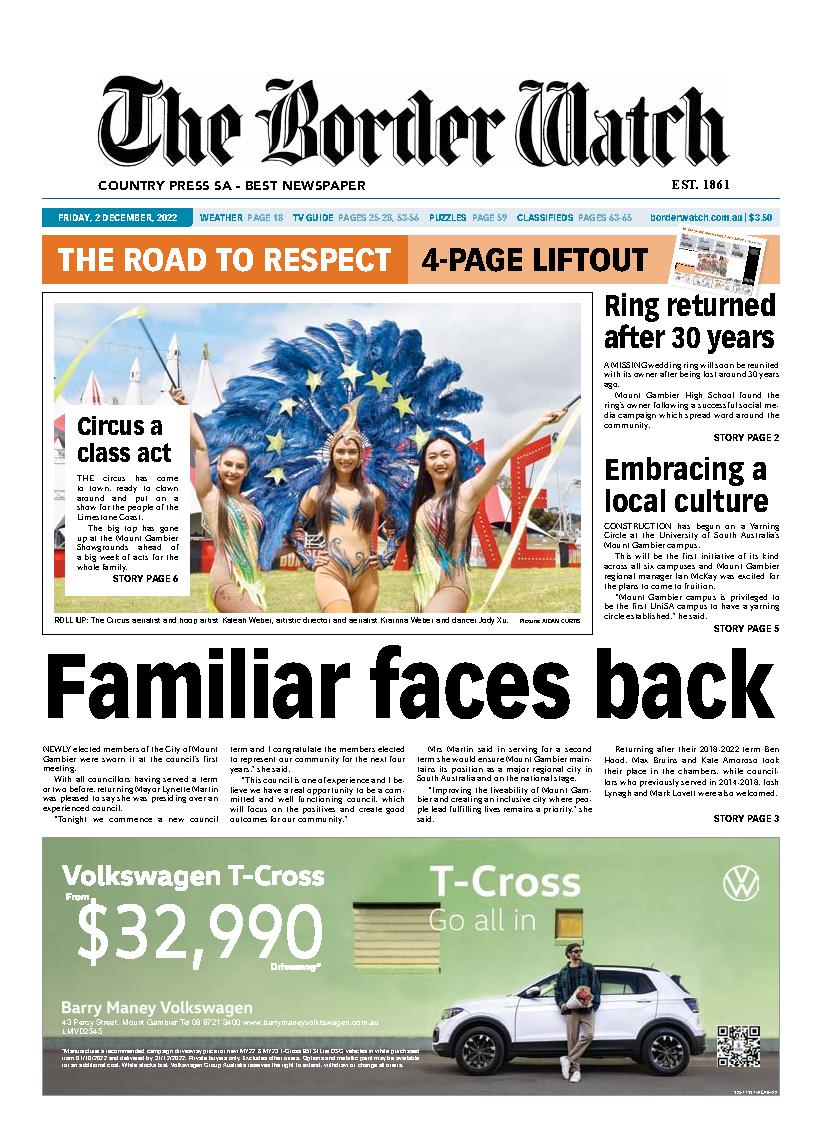 The Border Watch - 2nd December 2022 - The Border Watch