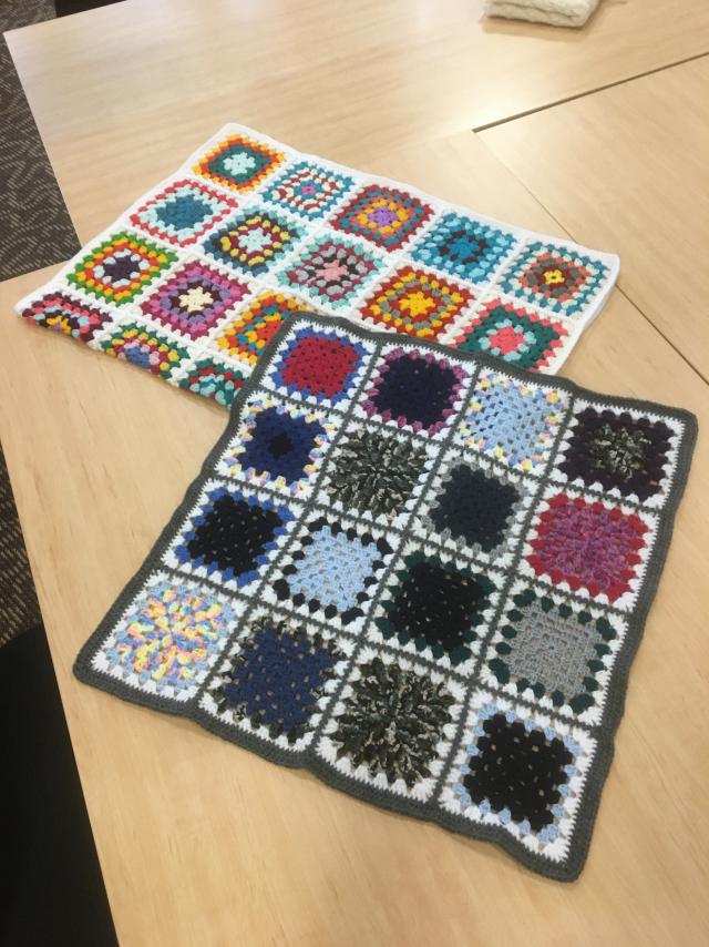 Twisted Threads preparing for exhibition - The Border Watch