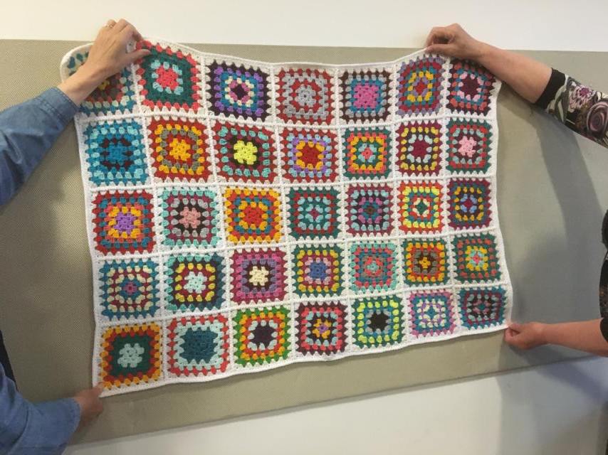 Twisted Threads preparing for exhibition - The Border Watch