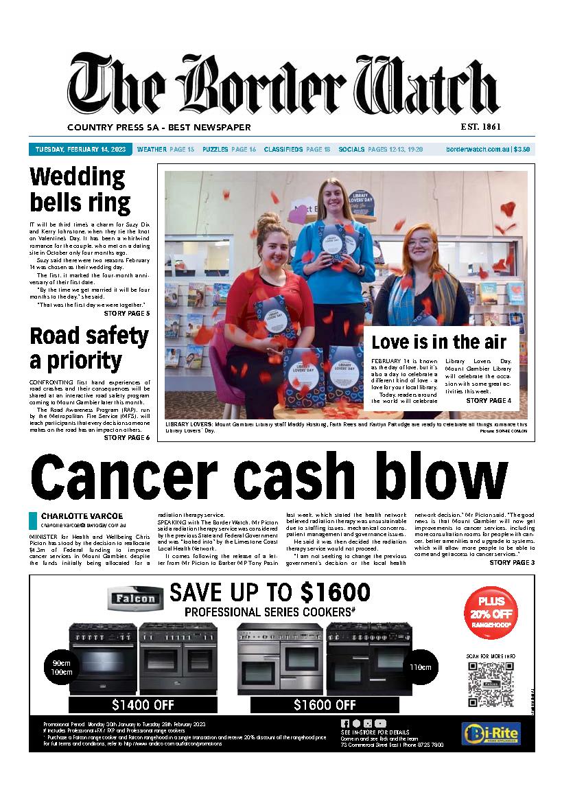 The Border Watch - 14th February 2023 - The Border Watch