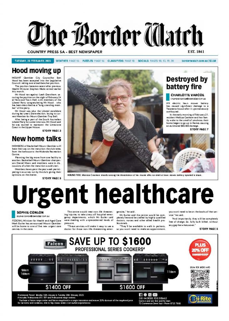 The Border Watch - 28th February 2023 - The Border Watch