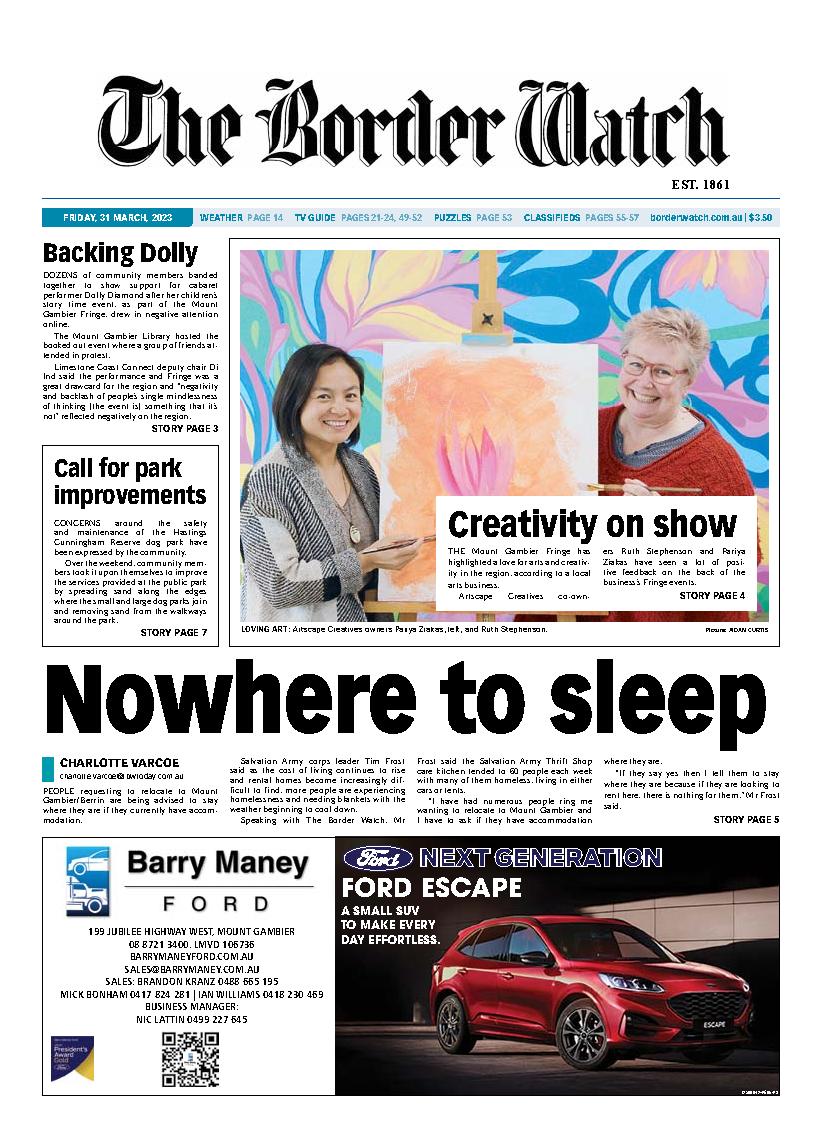 The Border Watch - 31st March 2023 - The Border Watch