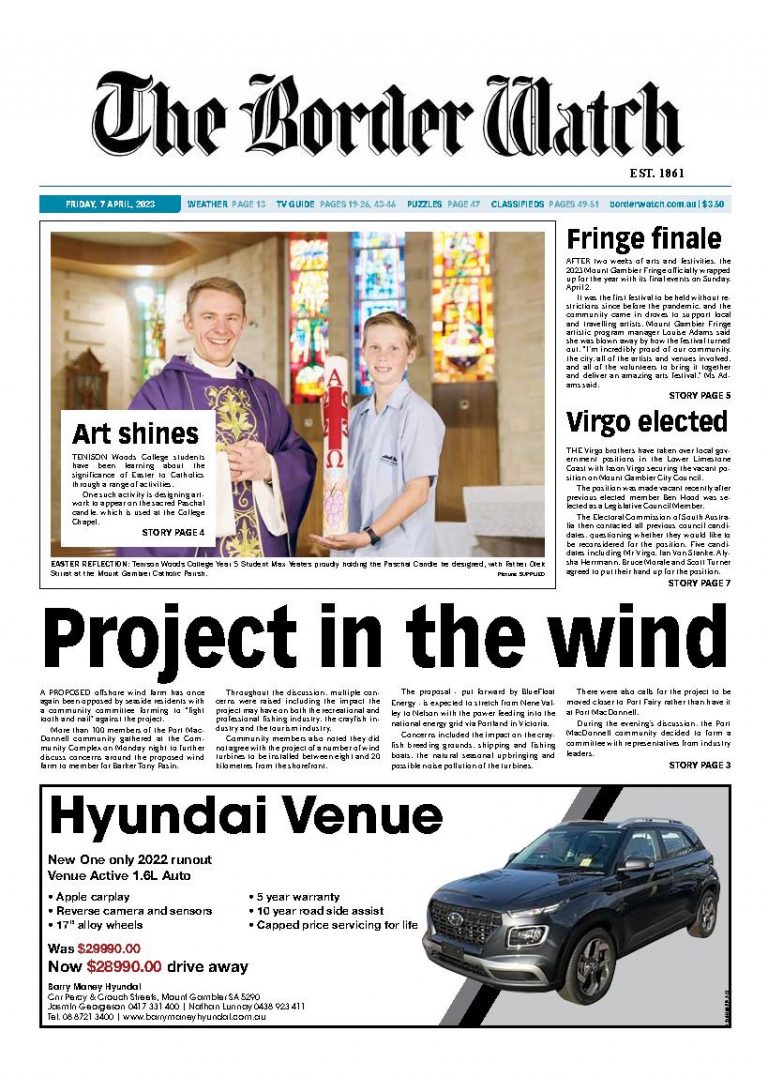 The Border Watch - 7th April 2023 - The Border Watch