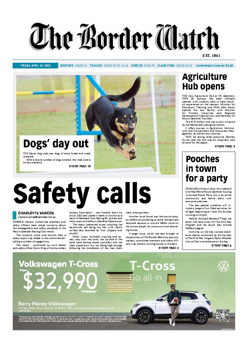 The Border Watch - 14th April 2023 - The Border Watch