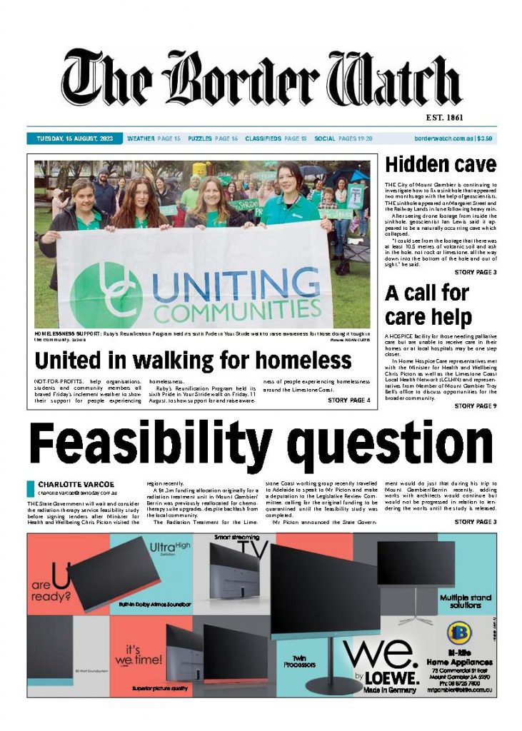 The Border Watch - 15th August 2023 - The Border Watch