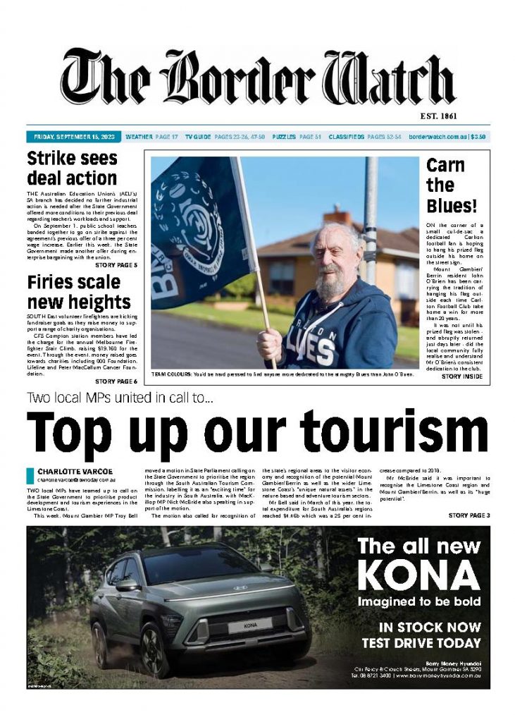 The Border Watch - 15th September 2023 - The Border Watch