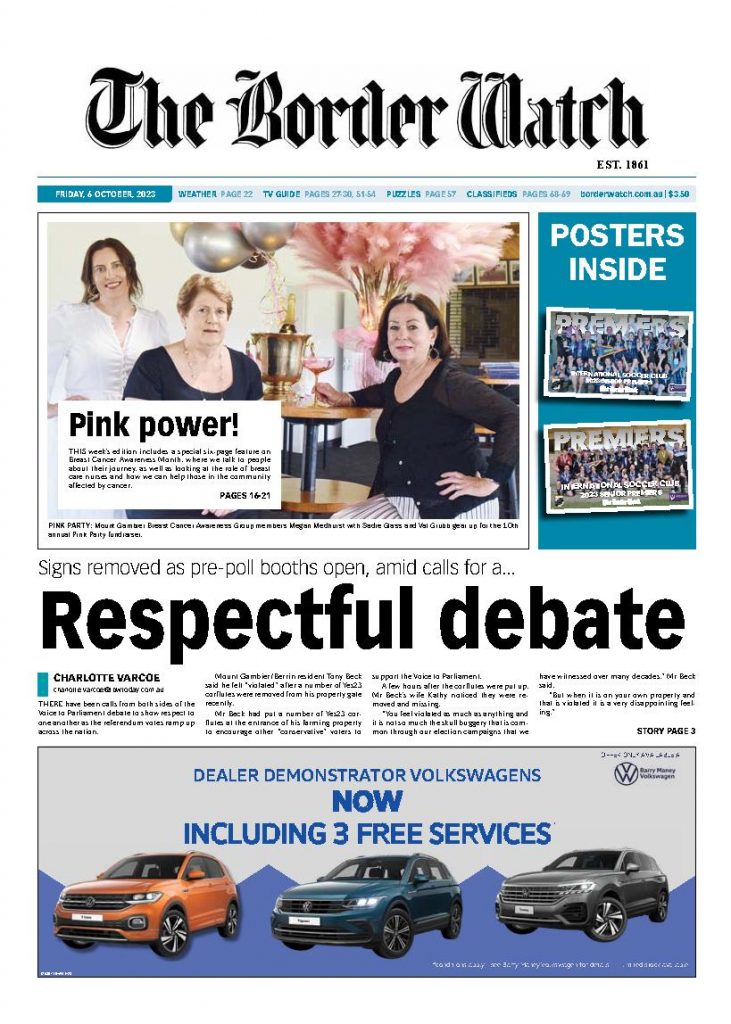 The Border Watch - 6th October 2023 - The Border Watch