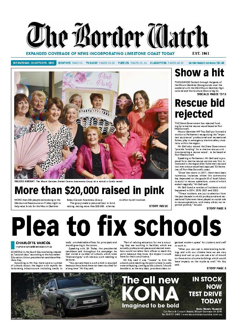 The Border Watch - 25th October 2023 - The Border Watch