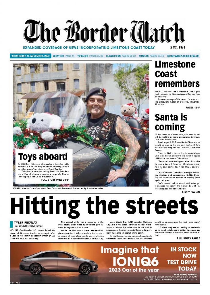 The Border Watch - 15th November 2023 - The Border Watch