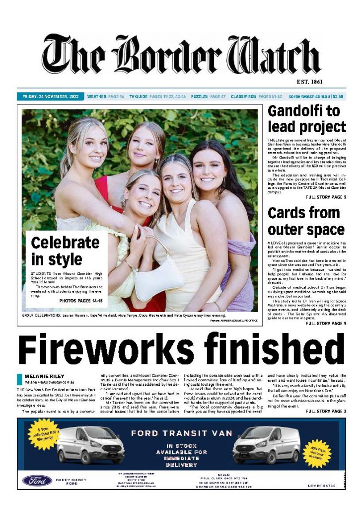 The Border Watch - 24th November 2023 - The Border Watch