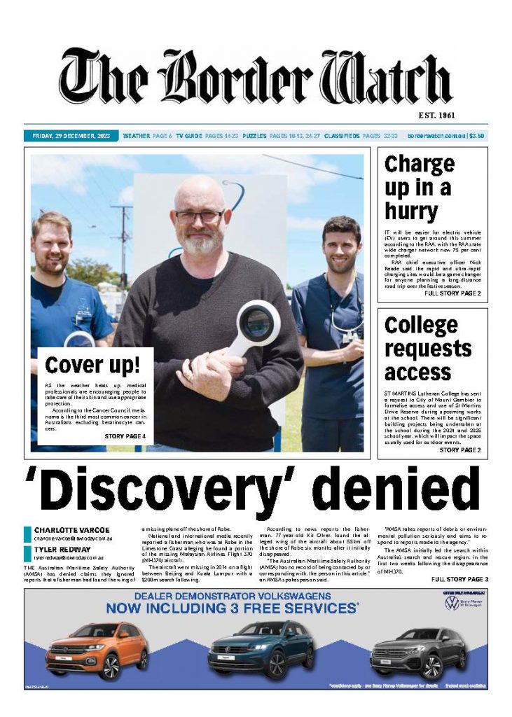 The Border Watch - 29th December 2023 - The Border Watch