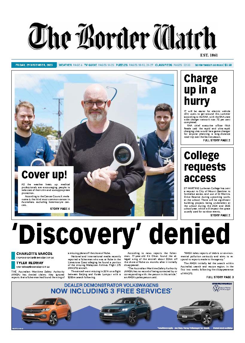 The Border Watch - 29th December 2023 - The Border Watch