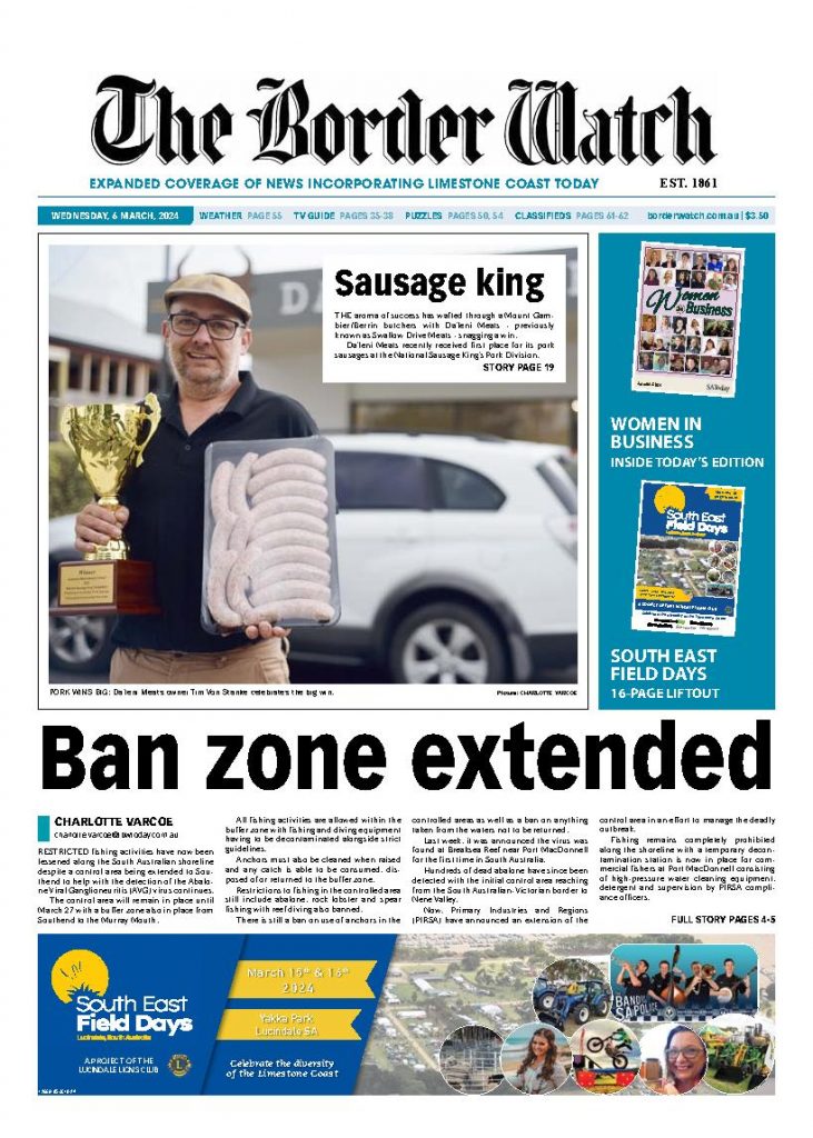 The Border Watch - 6th March 2024 - The Border Watch