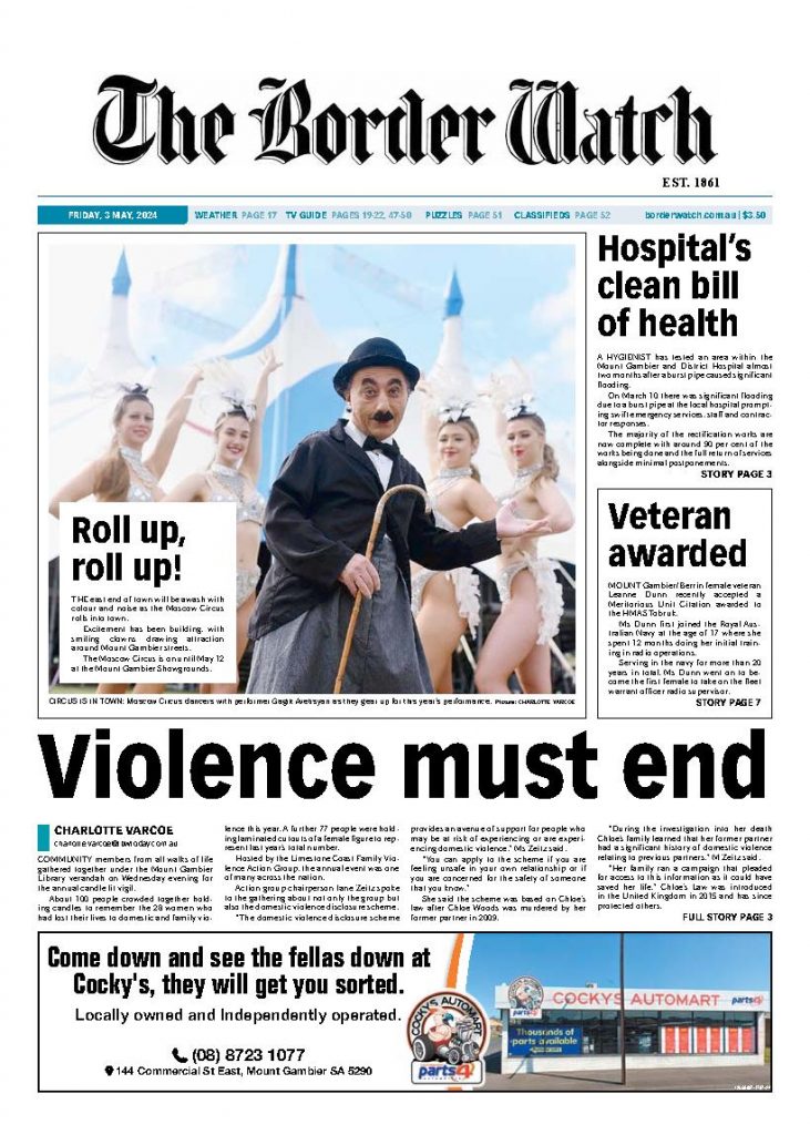 The Border Watch - 3rd May 2024 - The Border Watch