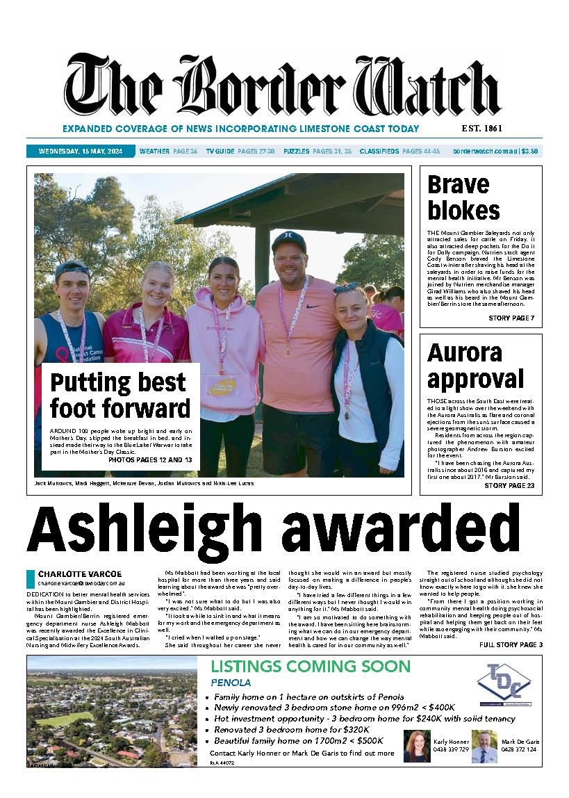 The Border Watch - 15th May 2024 - The Border Watch