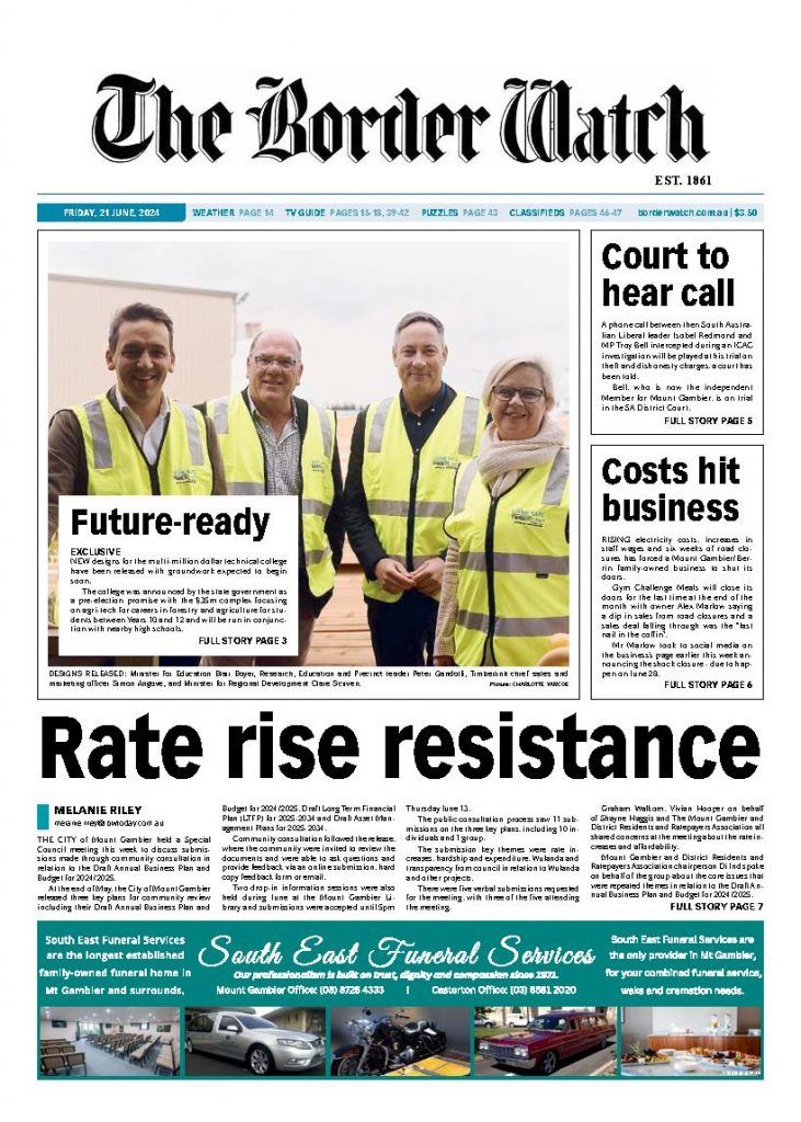 The Border Watch - 21st June 2024 - The Border Watch