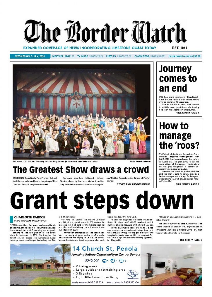 TBW - Border Watch Wednesday - 3rd July 2024 - The Border Watch