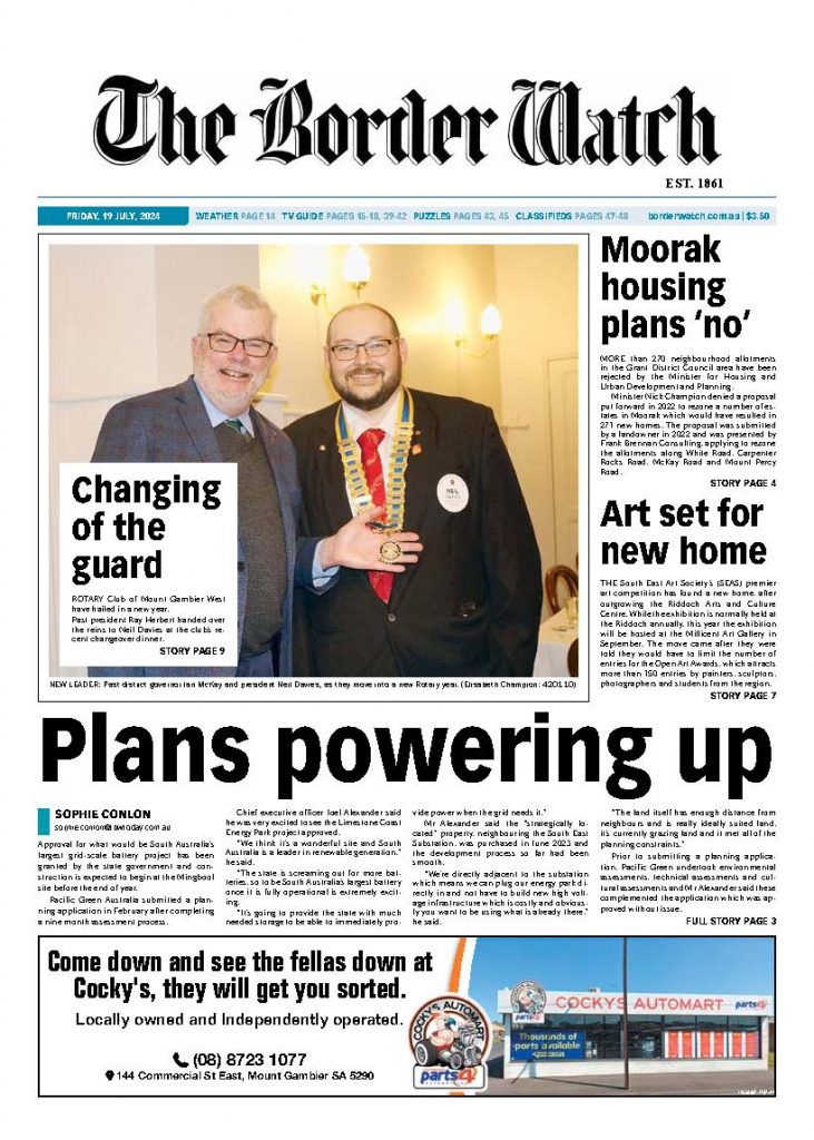 TBW - Border Watch Friday - 19th July 2024 - The Border Watch