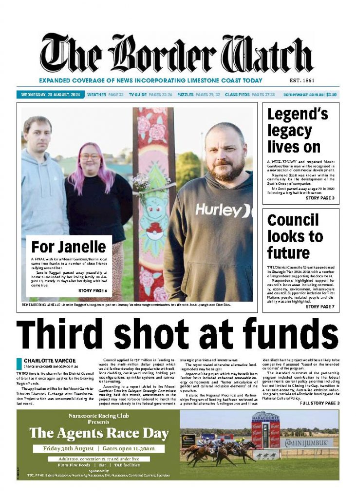 TBW - Border Watch Wednesday - 28th August 2024 - The Border Watch