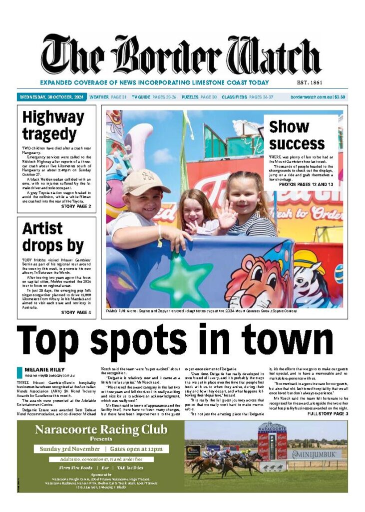 TBW - Border Watch Wednesday - 30th October 2024 - The Border Watch