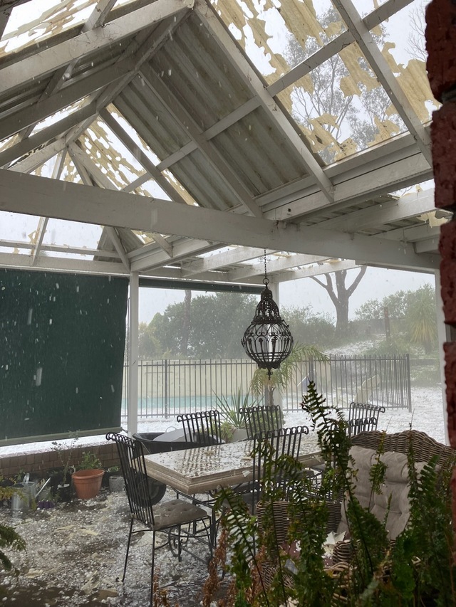 Damage to Casterton after storm - The Border Watch