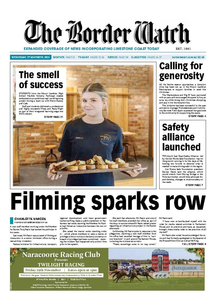 TBW - Border Watch Wednesday - 27th November 2024 - The Border Watch