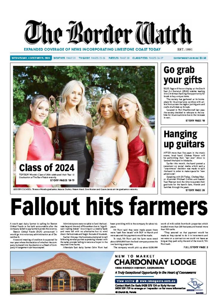 TBW - Border Watch Wednesday - 4th December 2024 - The Border Watch