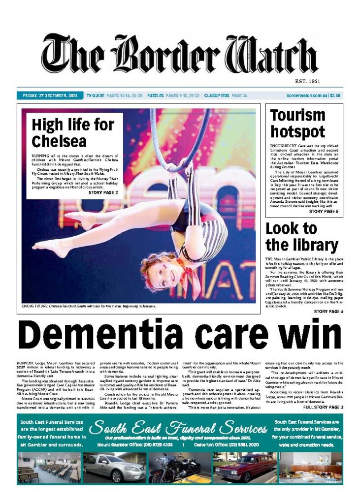 TBW - Border Watch Friday - 27th December 2024 - The Border Watch