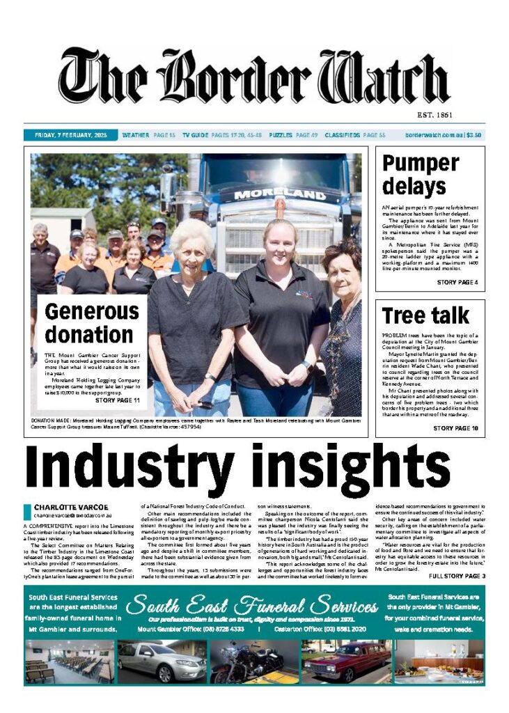 TBW - Border Watch Friday - 7th February 2025 - The Border Watch