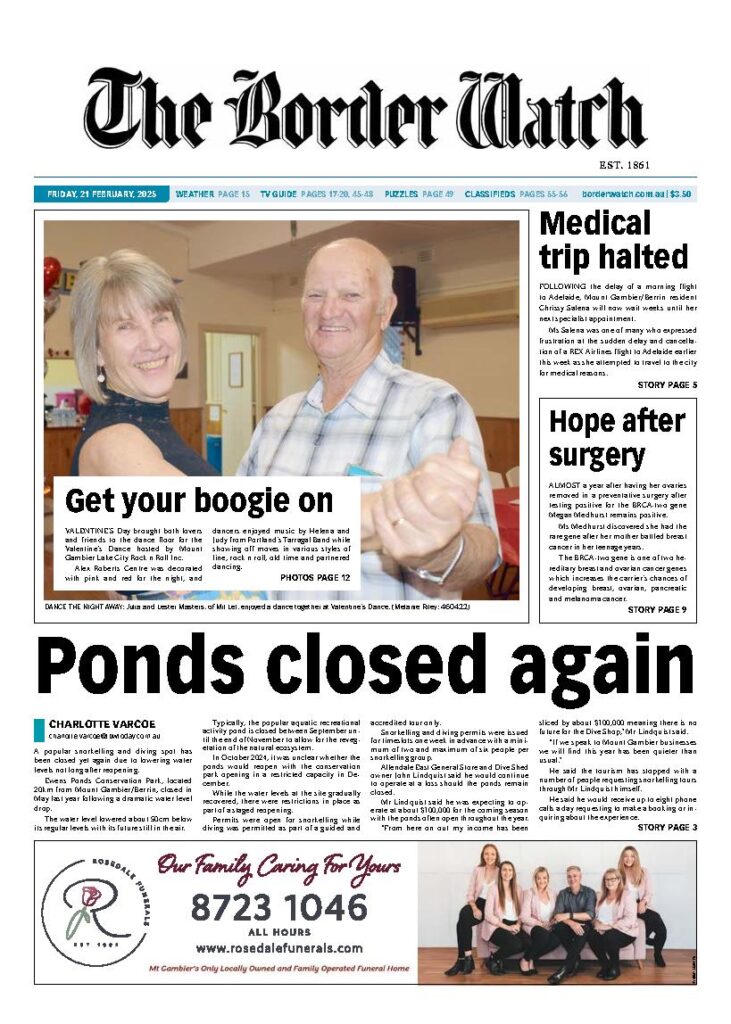 TBW - Border Watch Friday - 21st February 2025 - The Border Watch