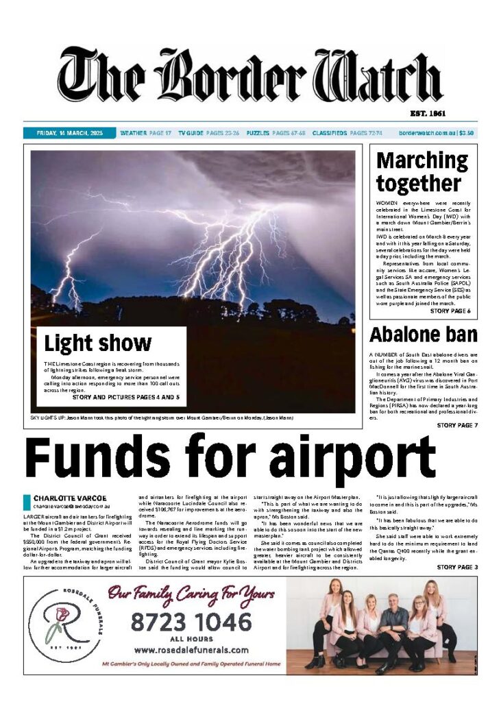 TBW - Border Watch Friday - 14th March 2025 - The Border Watch