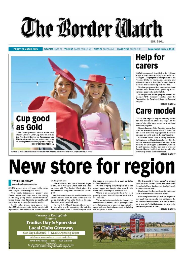 TBW - Border Watch Friday - 28th March 2025 - The Border Watch