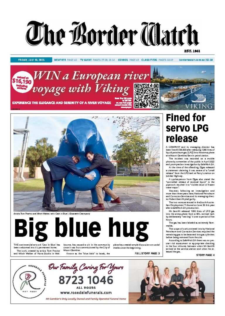 TBW - Border Watch Friday - 18th July 2025 - The Border Watch