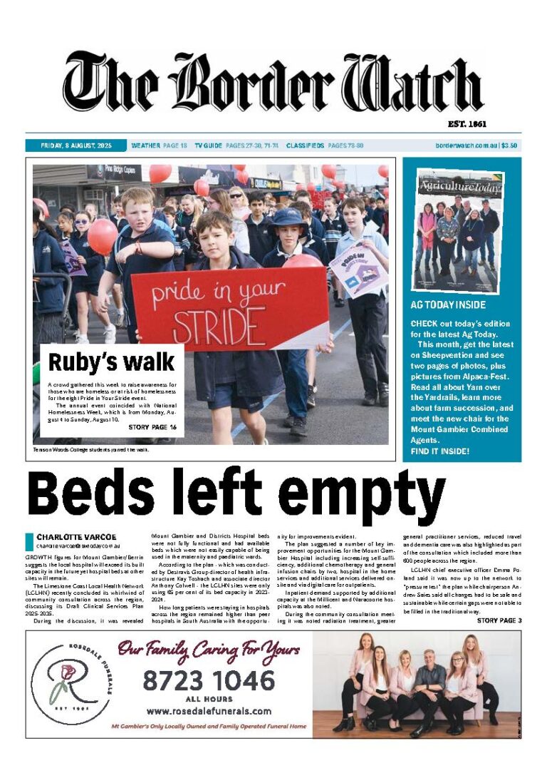 TBW - Border Watch Friday - 8th August 2025 - The Border Watch