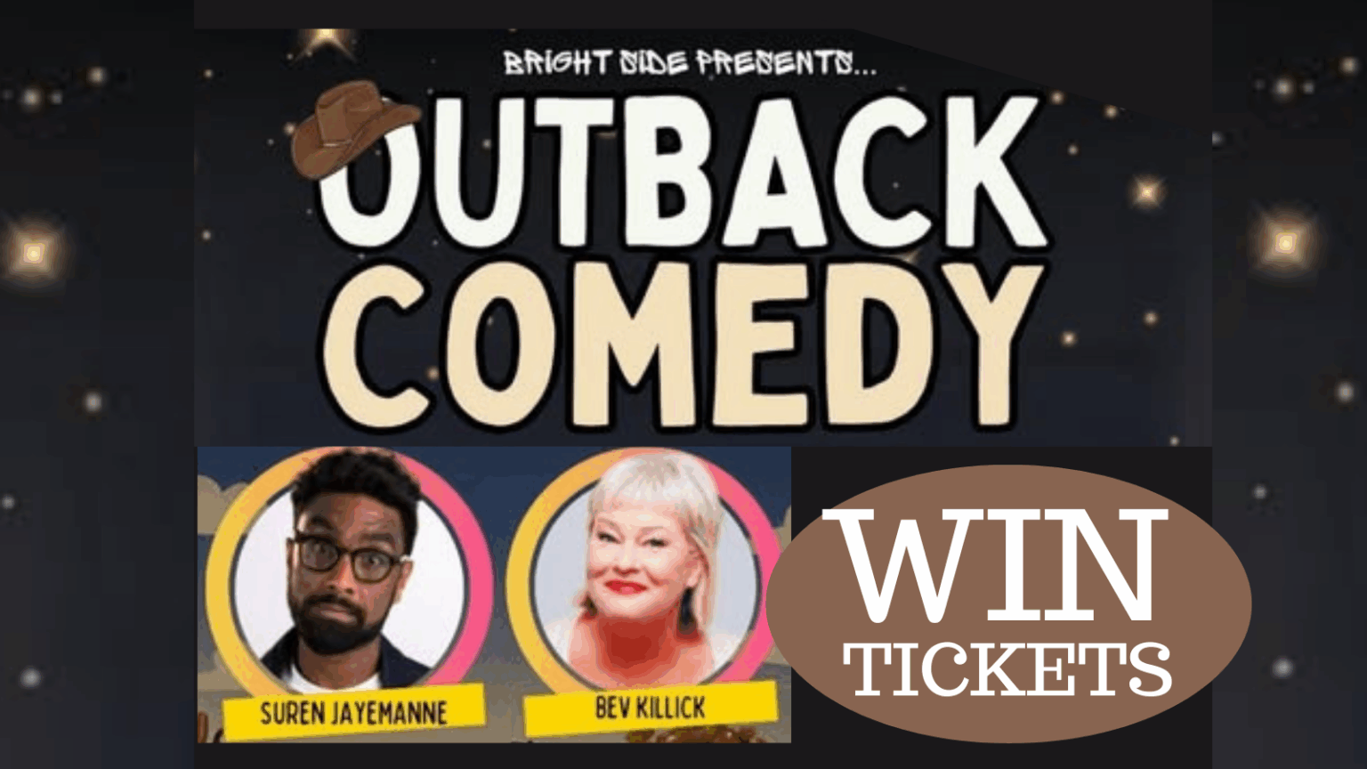 [READER COMPETITION] - Win OUTBACK COMEDY Tickets at Robe or Mt Gambier ...
